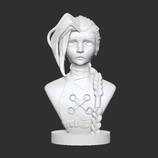 👾 Jinx 3D Model・ OBJ File for 3D printing・Cults
