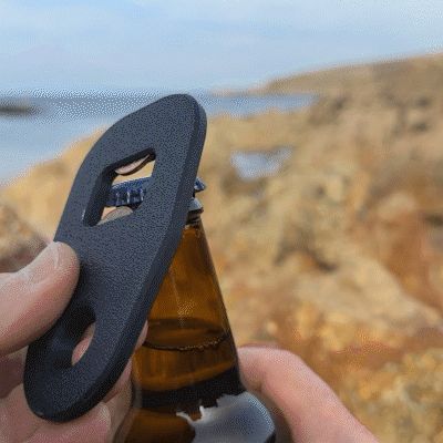 🍾 Simple Bottle Opener・Free STL File for 3D printing・Cults