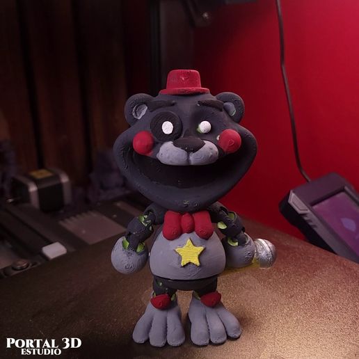 🐱 Smiling Lefty / PRINT-IN-PLACE WITHOUT SUPPORT /3MF・ STL File for 3D ...