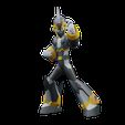 🎲 Rockman / Megaman - Shadow Armor X・ STL File for ・Cults