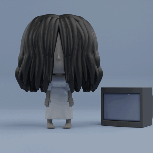 STL file Samara Morgan funko pop from the The Ring film series 💍 ・Model ...
