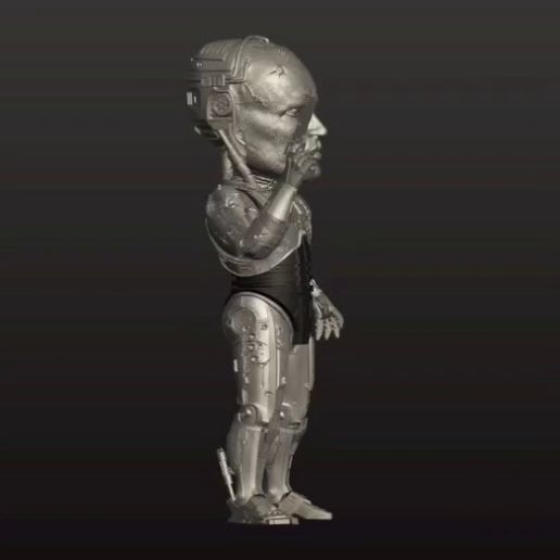 🎬 RoboCop・ STL File for 3D printing・Cults