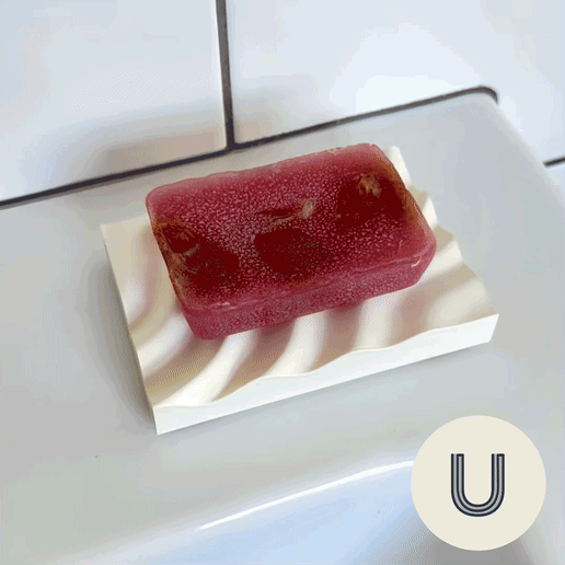 🧼 Ripple Soap Tray・ 3D File for 3D printing・Cults