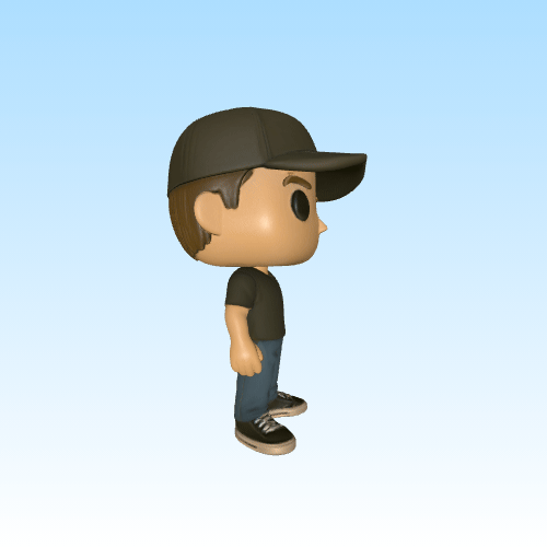 👨 Funko Casual Man・ STL File for 3D printing・Cults