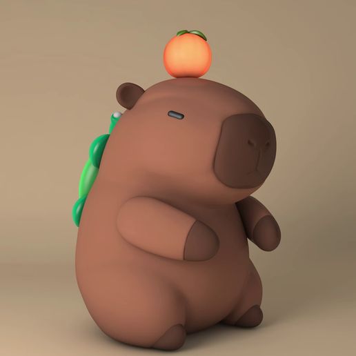 🐉 Capybara・Free STL File for 3D printing・Cults