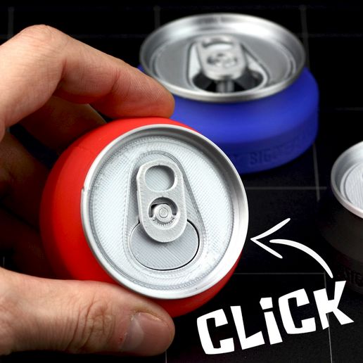 🥫 Can Clicker One・Arquivo STL Grátis para Impressão 3D・Cults