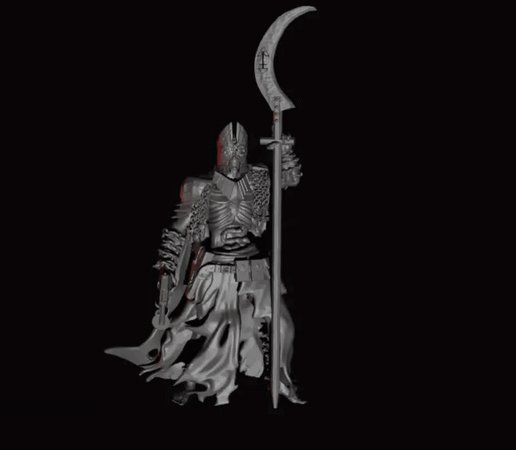 ⛪️ Trench Ghoul Heretic Priest (multipart)・ 3D File for 3D printing・Cults