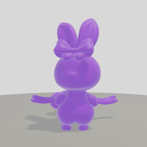 STL file #039- Palworld - Ribbuny 👹 ・3D printable model to download・Cults