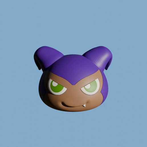 👶 YAAMON – BABY DIGIMON 3D PRINT MODEL・Archivo STL para Impresión 3D・Cults