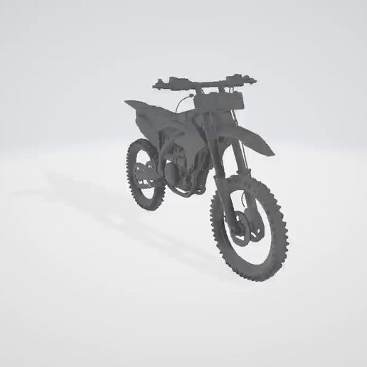 🏍️ Motocross 3D Model – Dirt Bike・ STL File for 3D printing・Cults