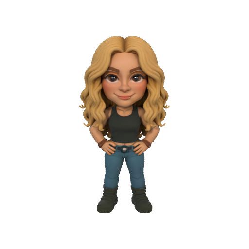 🎵 Shakira Figure・ STL File for 3D printing・Cults