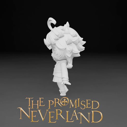 Emma Chibi de The Promised Neverland con su eterna sonrisa / Emma Chibi ...