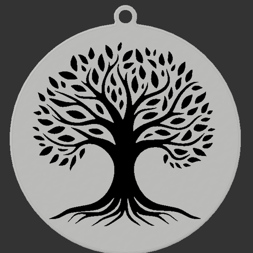 🌳 Tree of Life- Christmas Ornament・ STL File for 3D printing・Cults