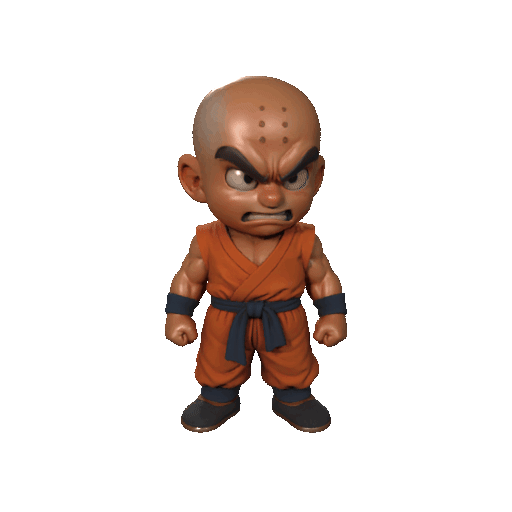 🐉 Nendoroid Krillin - 3D Printable Figure | Dragon Ball Z・Free STL File ...