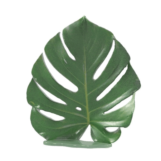 🌿 Monstera leaf on stand・ STL File for ・Cults