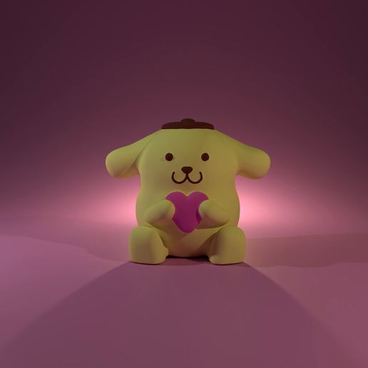 👾 Figura de Pompompurin pronta a imprimir・Arquivo STL Grátis para ...
