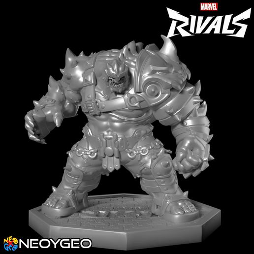 👹 HULK MONSTER GREEN SCAR - MARVEL RIVALS・ STL File for 3D printing・Cults