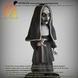 🎬 The Nun Chibi version- Classic Movie Monster - Monster Series-Fan Art ...