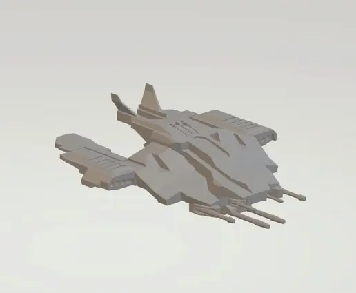 🎲 Cybran Imperium Advanced Gunship Tech1・ STL File for ・Cults