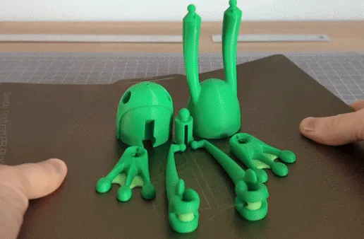 🪰 Fly Frog Original Figure・ 3D File for 3D printing・Cults