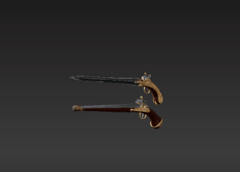 🔫 Sophisticated Adventurer's Sidearms - Fantasy Cosplay Set・ STL File ...