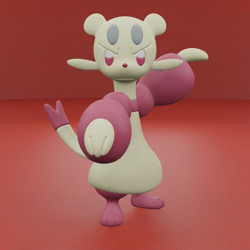 🐉 Pokemon No. 619 Mienfoo・ STL File for 3D printing・Cults