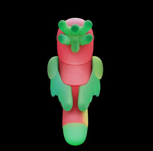 🦜 parrot bird・ STL File for 3D printing・Cults