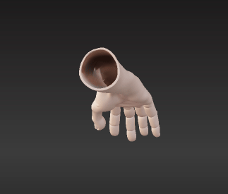♀️ Realistic Female Hand Model - Graceful Pose for Artist Reference ...