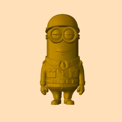 🫡 Soldier Minion, Despicable Me・ STL File for 3D printing・Cults