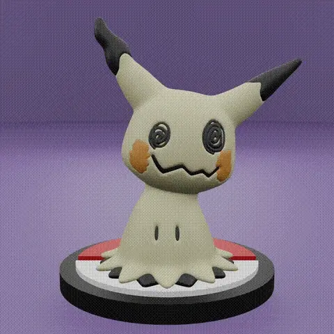 🐉 Pokemon No. 778 Mimikyu・ STL File for 3D printing・Cults