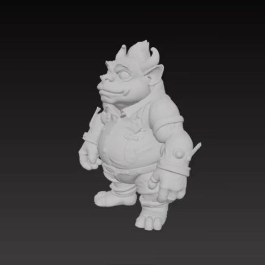 👹 Monster・ STL File for 3D printing・Cults