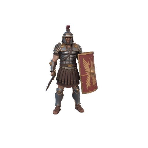 👾 Roman Centurion – Ancient Warrior of the Roman Empire – 3D Print ...