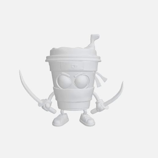 👾 CAPPUCCINO ASSASSINO・ OBJ File for 3D printing・Cults