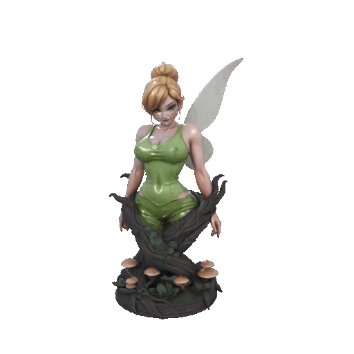 👤 tinkerbell BUST・ STL File for 3D printing・Cults