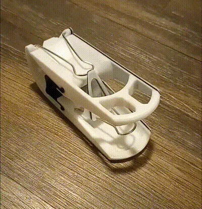 🐁 Binder Clip Mouse Trap・ 3D File for 3D printing・Cults