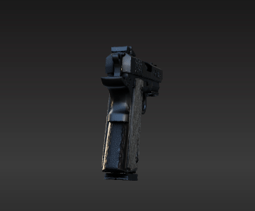 🔫 Government Model Pistol Prop for Cosplay and Display・ STL File for 3D ...