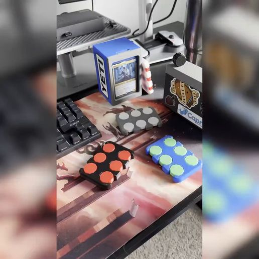 🧲 Magnetic MTG Life Counter・ 3D File for 3D printing・Cults