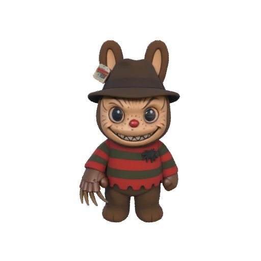 🦸 LABUBU freddy krueger・ STL File for 3D printing・Cults
