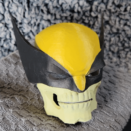 wolverine skull stl