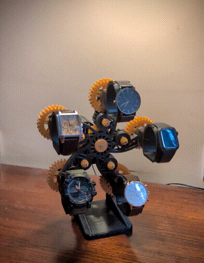 ⌚ Next-Gen Dynamic Watch Stand・Free STL File for 3D printing・Cults