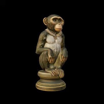 🐒 Victorian Style Monkey Sculpture 3D print model・ STL File for 3D ...