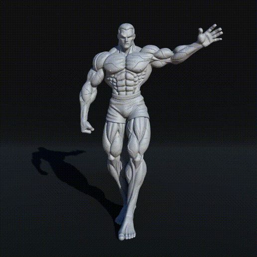 🦸 Jack Hanma・ STL File for 3D printing・Cults