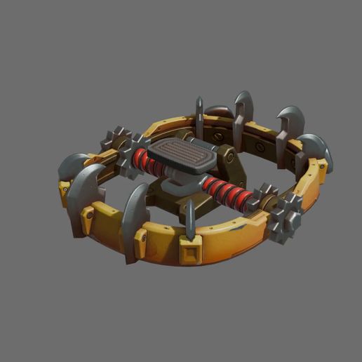 🪤 Overwatch Cosplay Junkrat (Trap, Mine)・ STL File for 3D printing・Cults