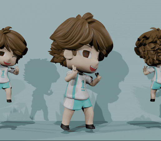 🏐 PACK 5 Haikyuu!!! Nendoroids // nendoroid Haykyuu!!!・ STL File for 3D ...