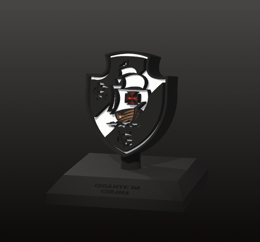⚽ Club de Regatas Vasco da Gama・ STL File for 3D printing・Cults