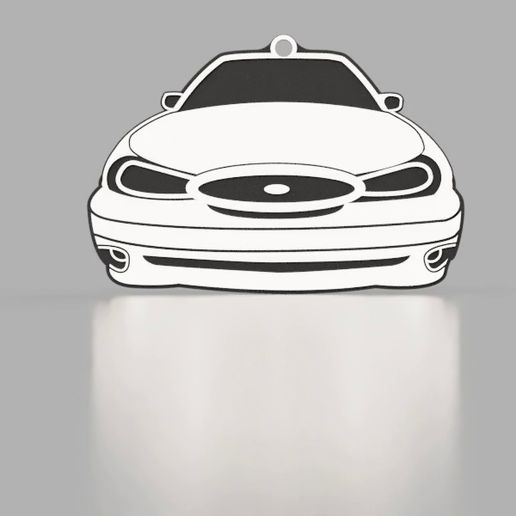 Free STL file Ford contour svt 2000 keychain 🚙 ・3D printer design to ...