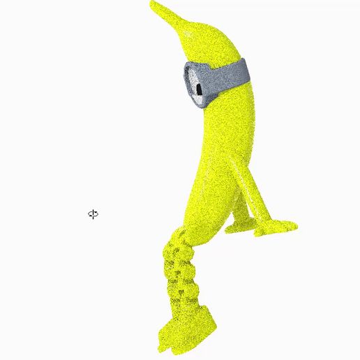 🍌 Banana Minion – Goofy, Wacky & Poseable STL Toy・ STL File for 3D ...