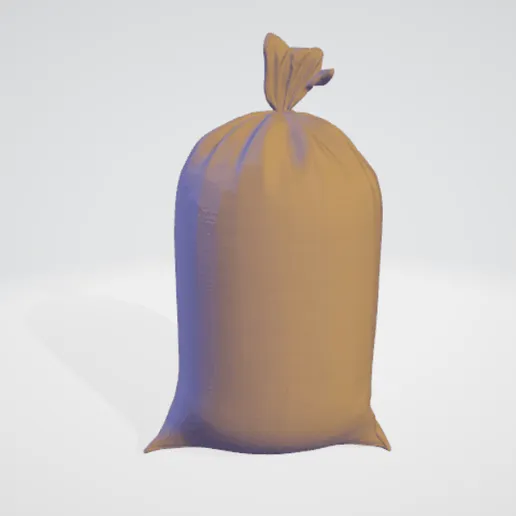 🪖 Tactical Burlap Sandbag・Free 3MF File for 3D printing・Cults