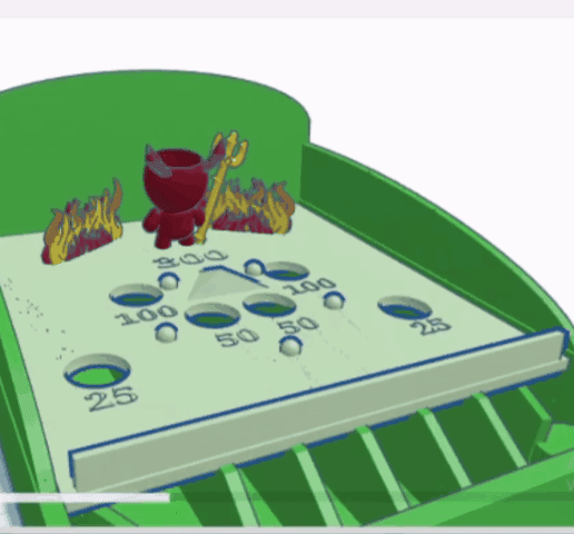 STL file HELL BALL GAME OF THROWING BALLS BOLIRANA 👪 ・Model to download ...