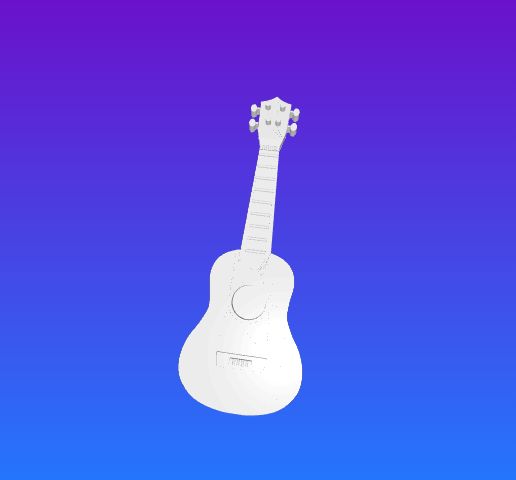 🎸 Mini Guitar / Ukulele [3D Model]・ 3MF File for 3D printing・Cults